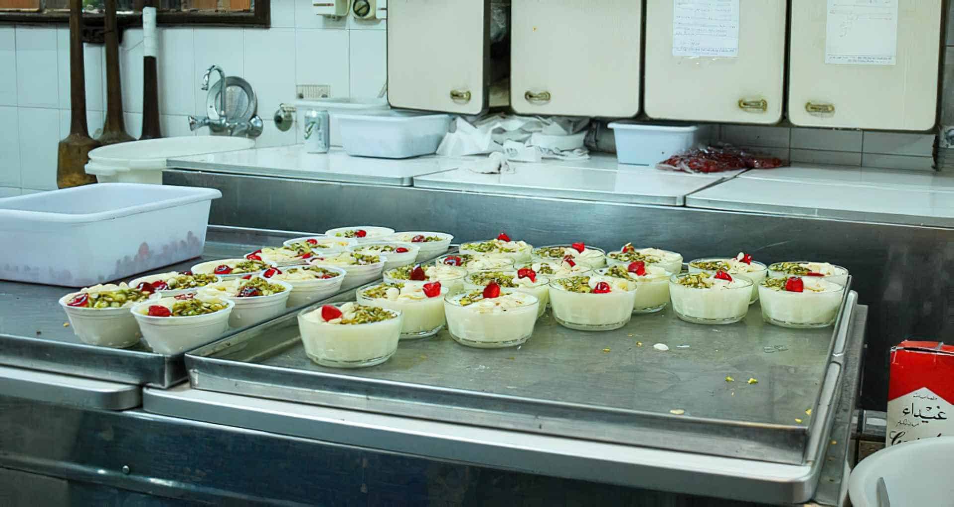 Gastronomía de Oriente Próximo: Postres y Bebidas